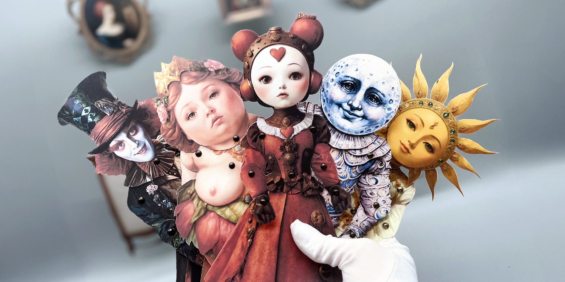 Unique Articulated Paper Dolls and Movable Action Figures – Meggie ...