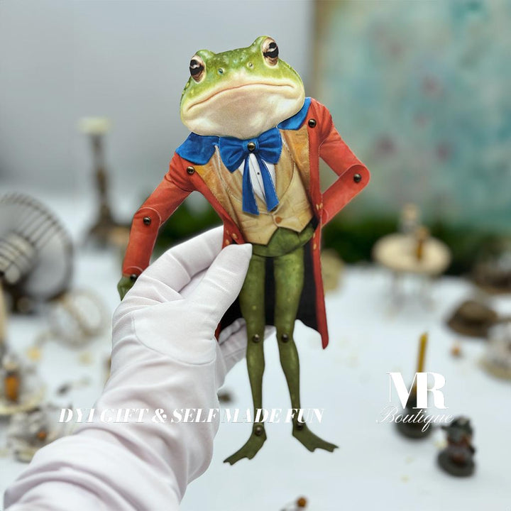 Unique Articulated Paper Dolls and Movable Action Figures