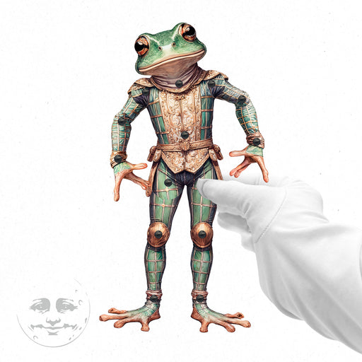 Frog Servant Movable Paper Doll – Meggie Retrow Boutique