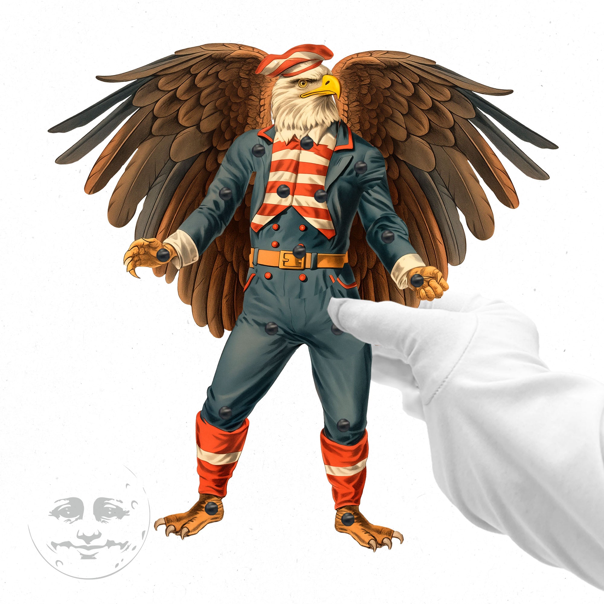 Patriot Talon Movable Paper Doll – Meggie Retrow Boutique