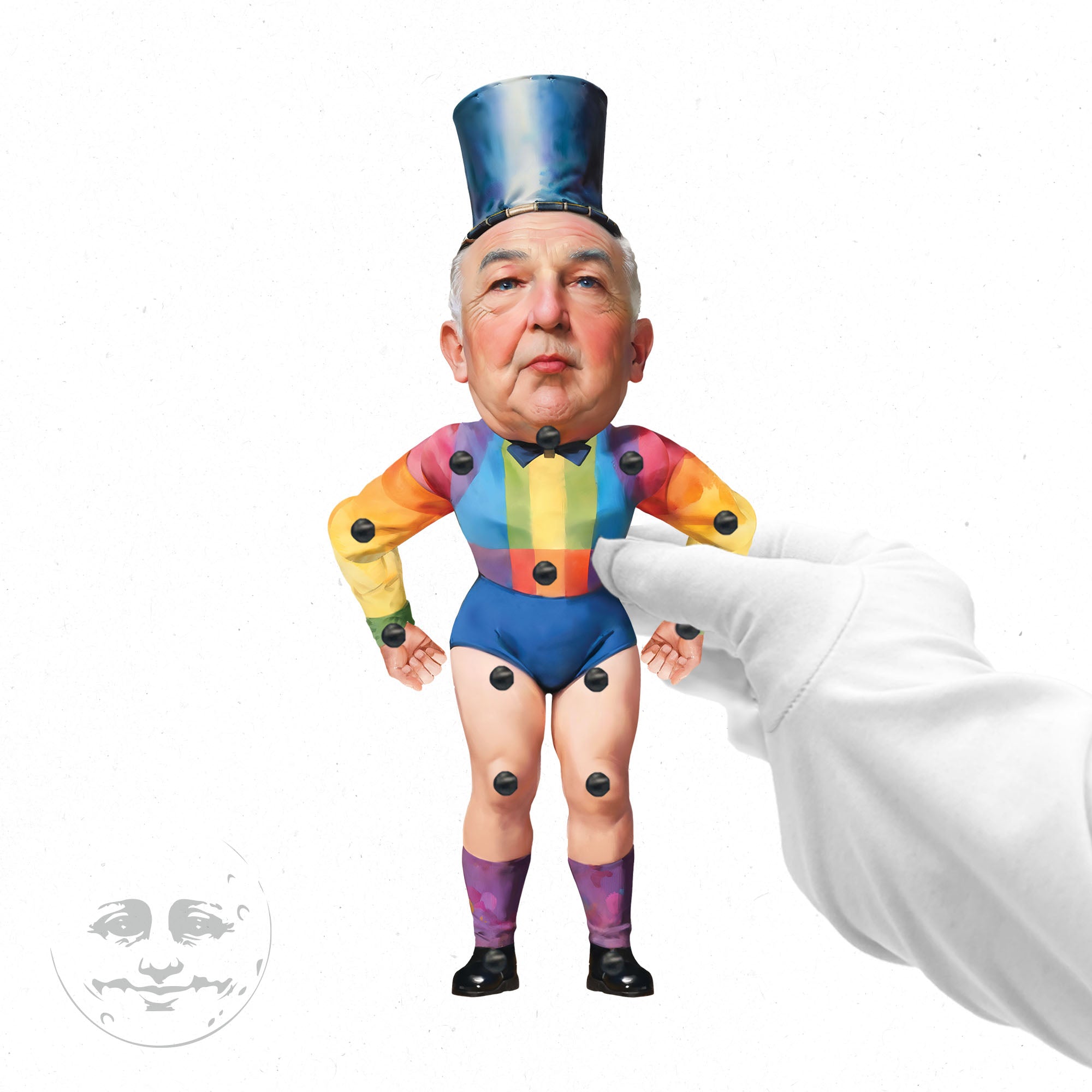 Pride Dad Movable Paper Doll – Meggie Retrow Boutique
