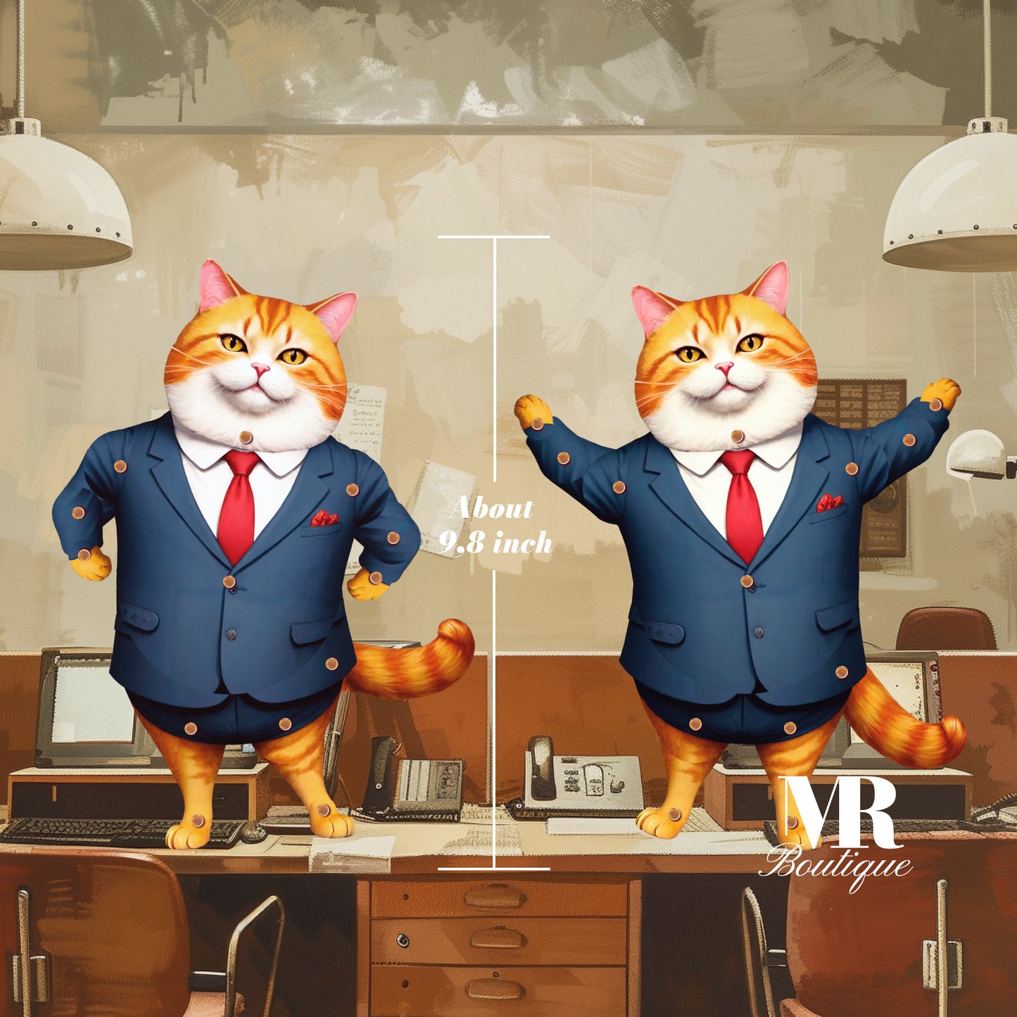 Mogul Meow Movable Paper Doll