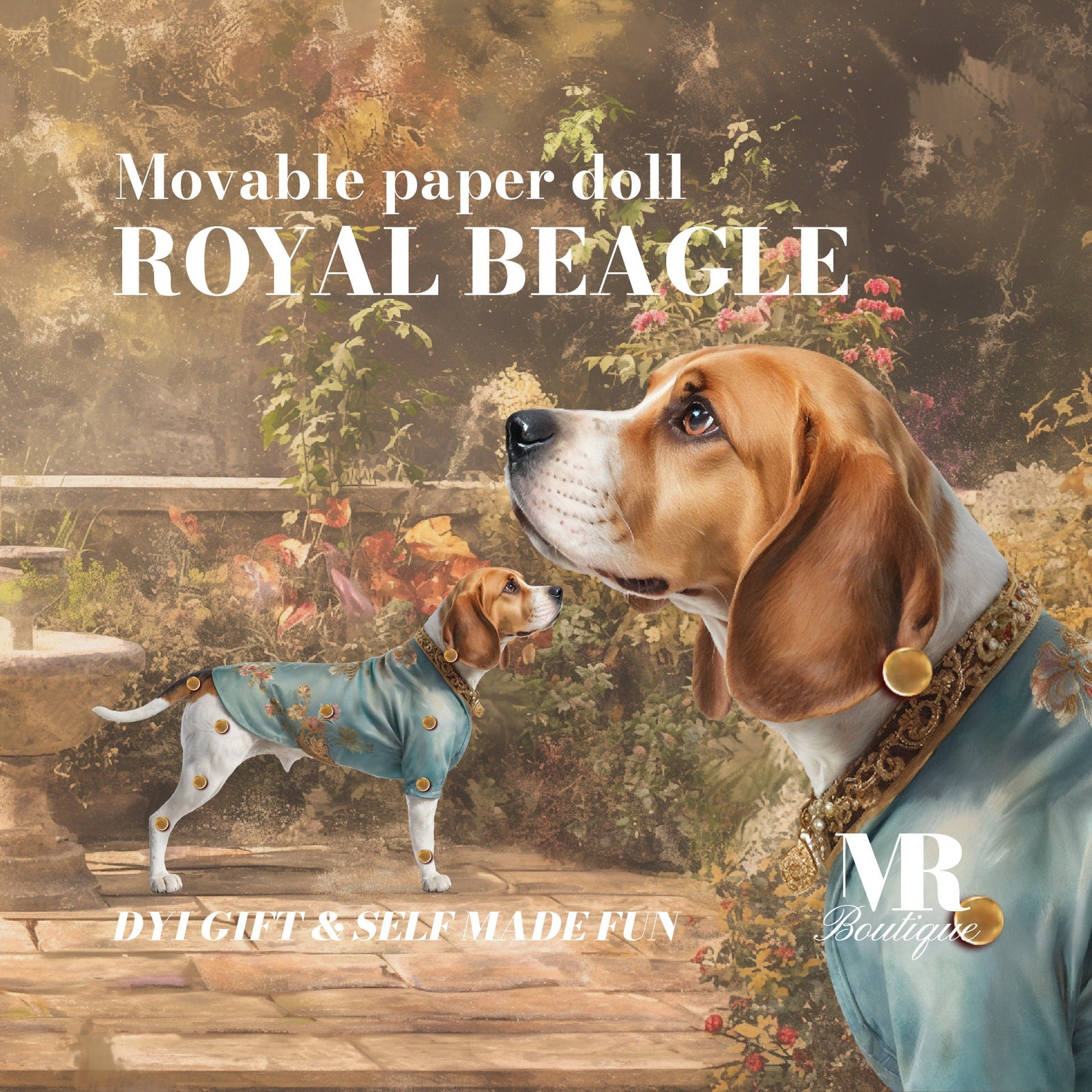 Unique Articulated Paper Dolls and Movable Action Figures