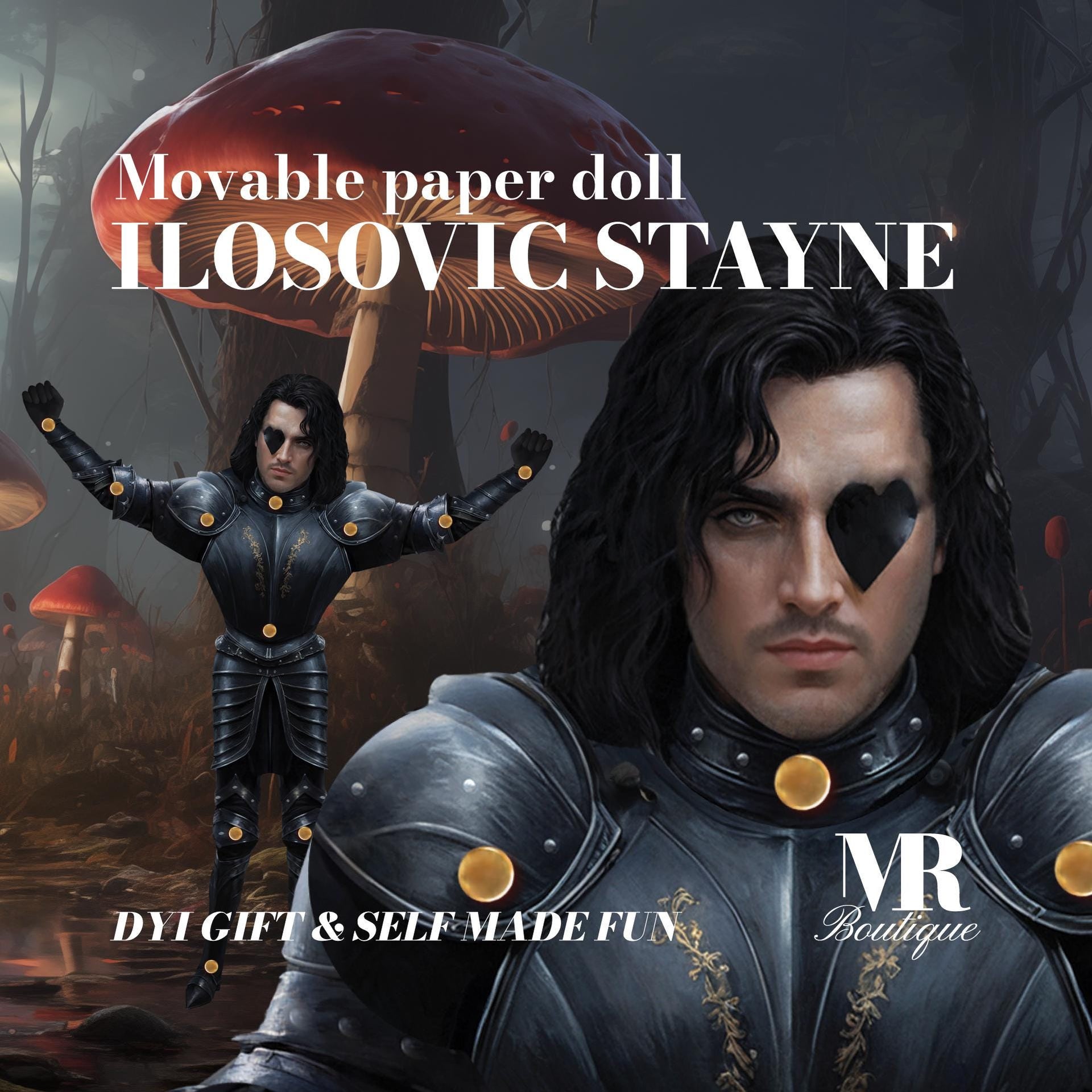 Ilosovic Stayne Movable Paper Doll