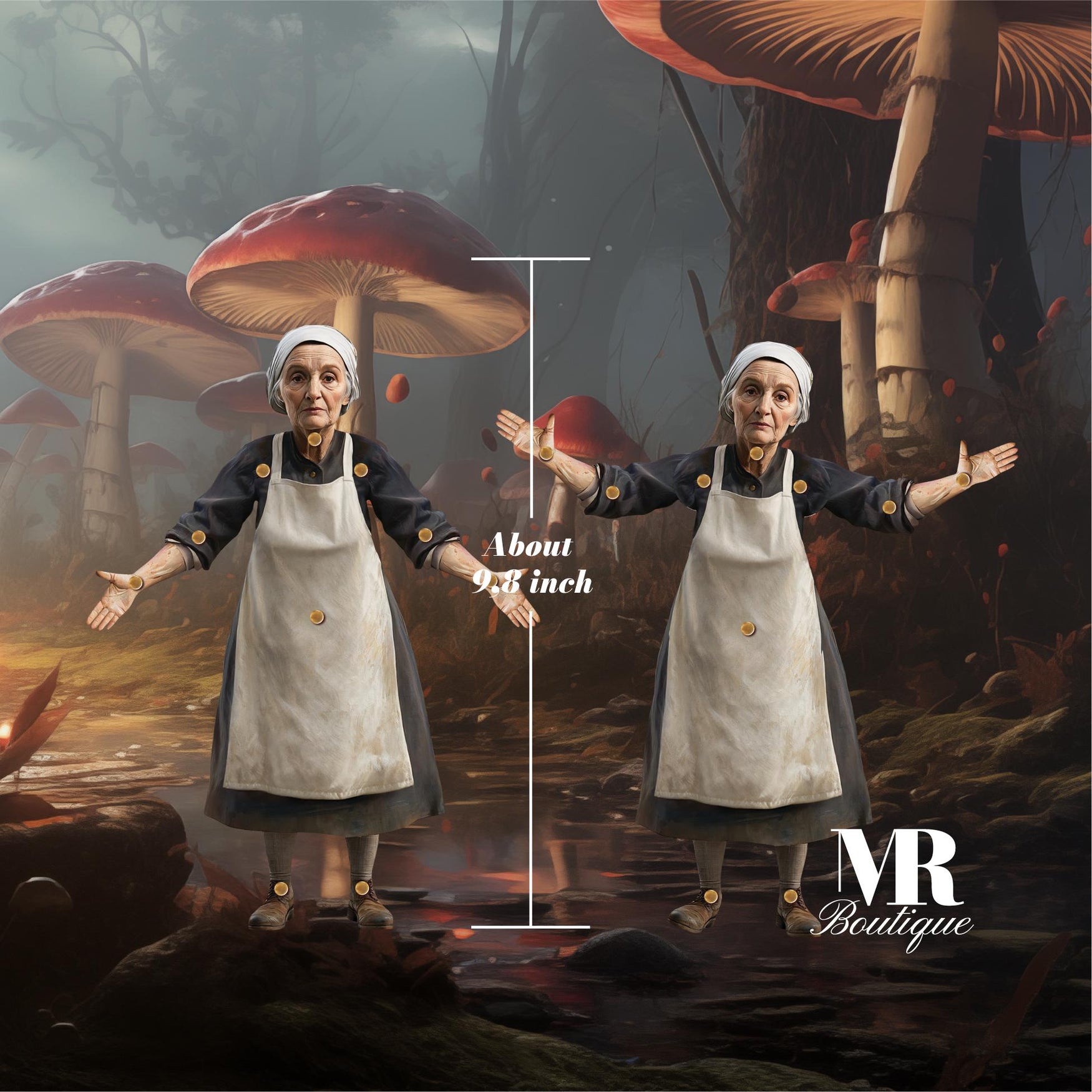 Cook Movable Paper Doll