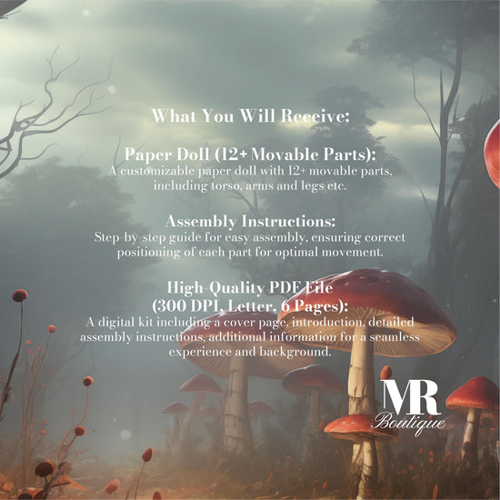 Cook Movable Paper Doll