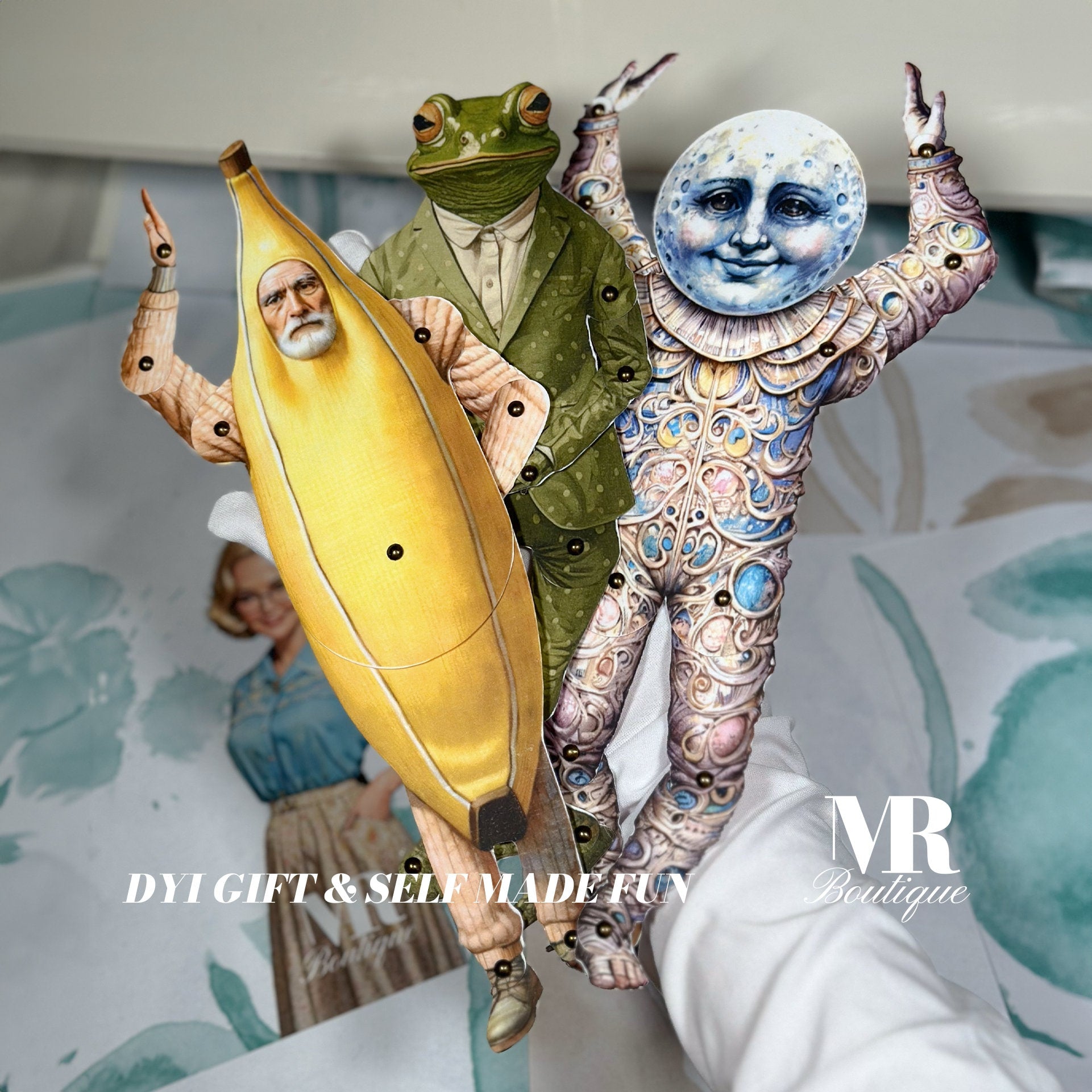 Fun Mix Movable Dolls: Moonsie, Banana, Froggy – Meggie Retrow Boutique