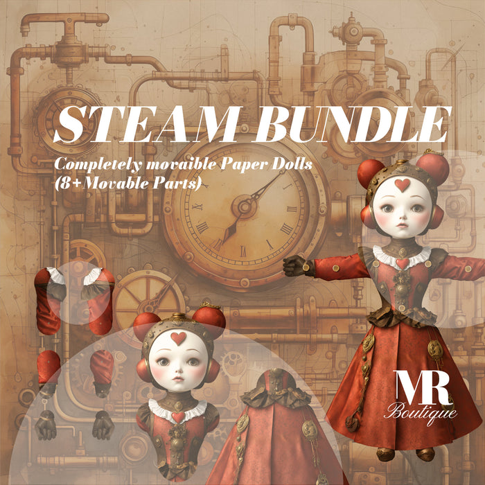 STEAM BUNDLE: Articulated Paper Doll Collection